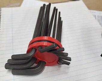 Hex Key Holder | Wall Mounted Allen Wrench Holder | Tool Organizer - Etsy