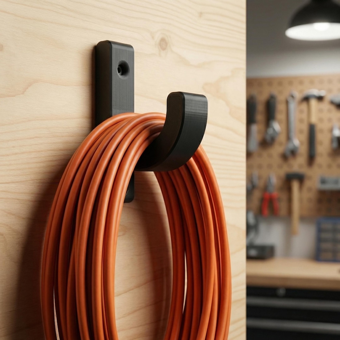 Heavy Duty Wall Hook, Multi-purpose Hanger for Extension Cords and ...