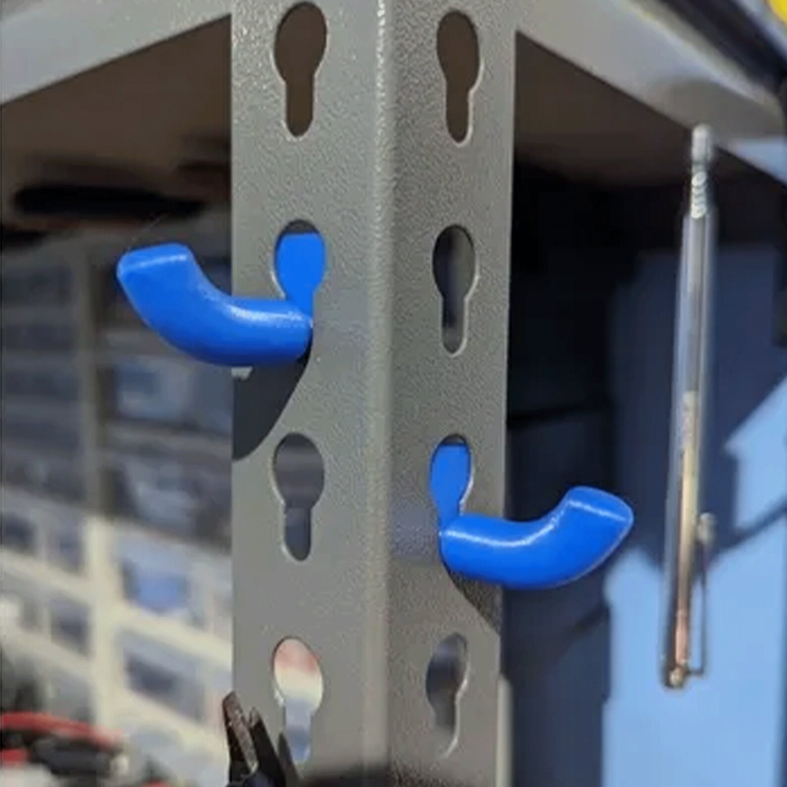 Garage Shelf Hook, Sturdy Storage Solution, Keyhole Hanger for ...