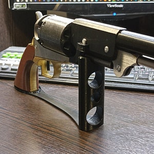 Revolver Display Stand, 3D Printed, Western Style Revolver Holder ...