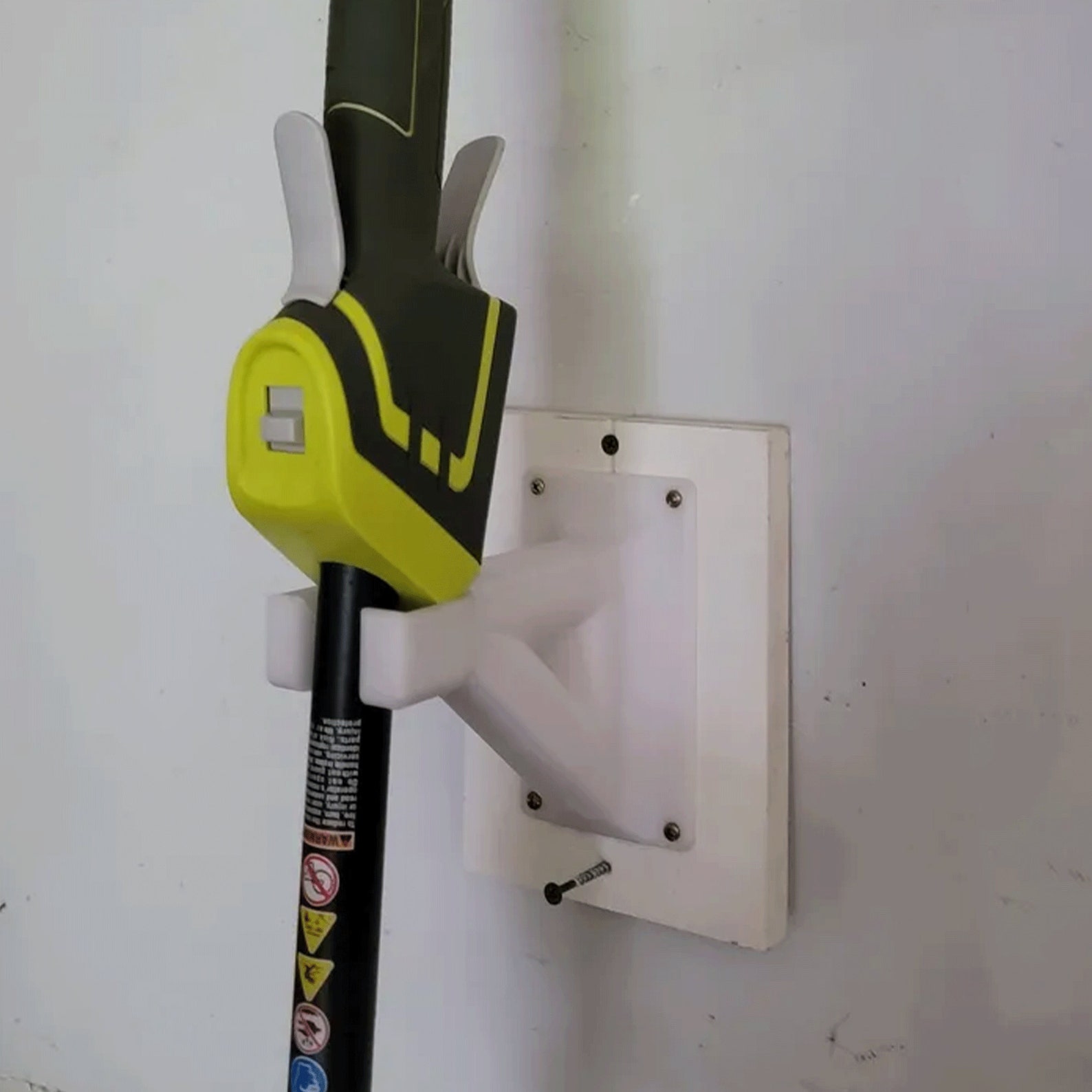 EGO 56V String Trimmer Wall Hanger Mount, Universal Multi-head Trimmer ...
