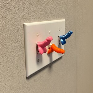 Penis Light Switch Caps, Fun Light Switch Decor, Gag Gift for Adults ...