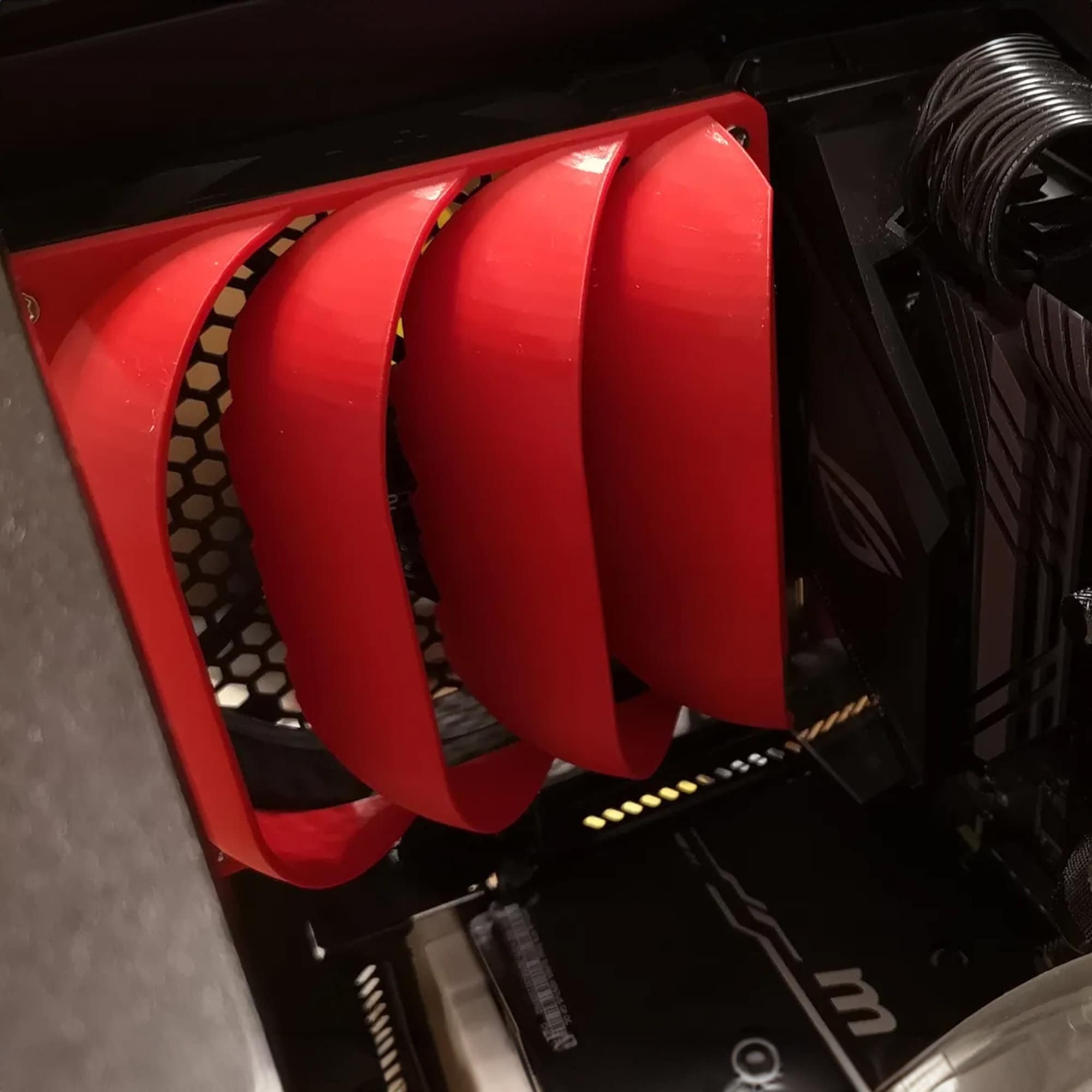 PC Fan Deflector, Improve Airflow Cooling, 120/140mm Fan Duct, Tech ...