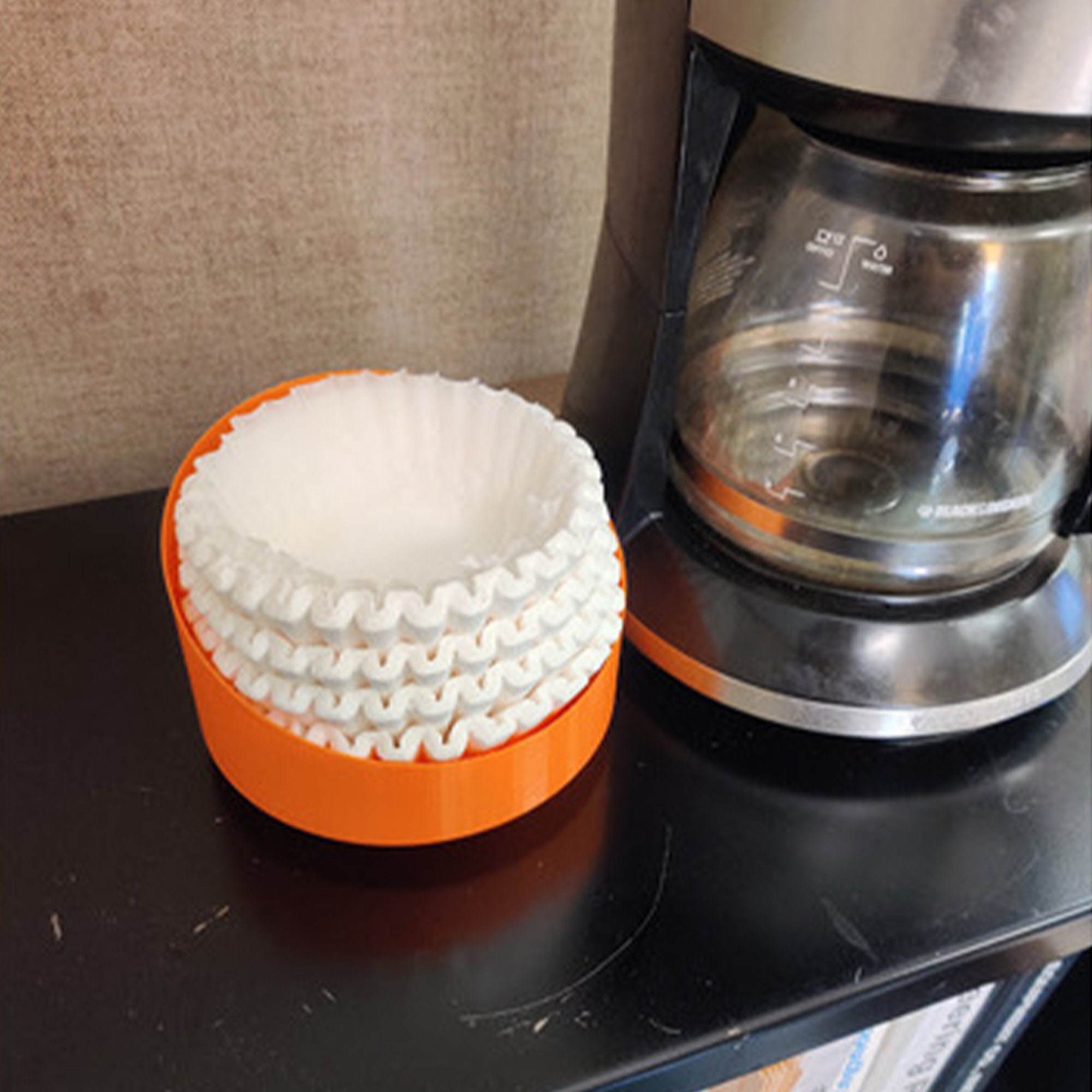 Standard Round Coffee Filter Holder Coffee Machine Storage - Etsy