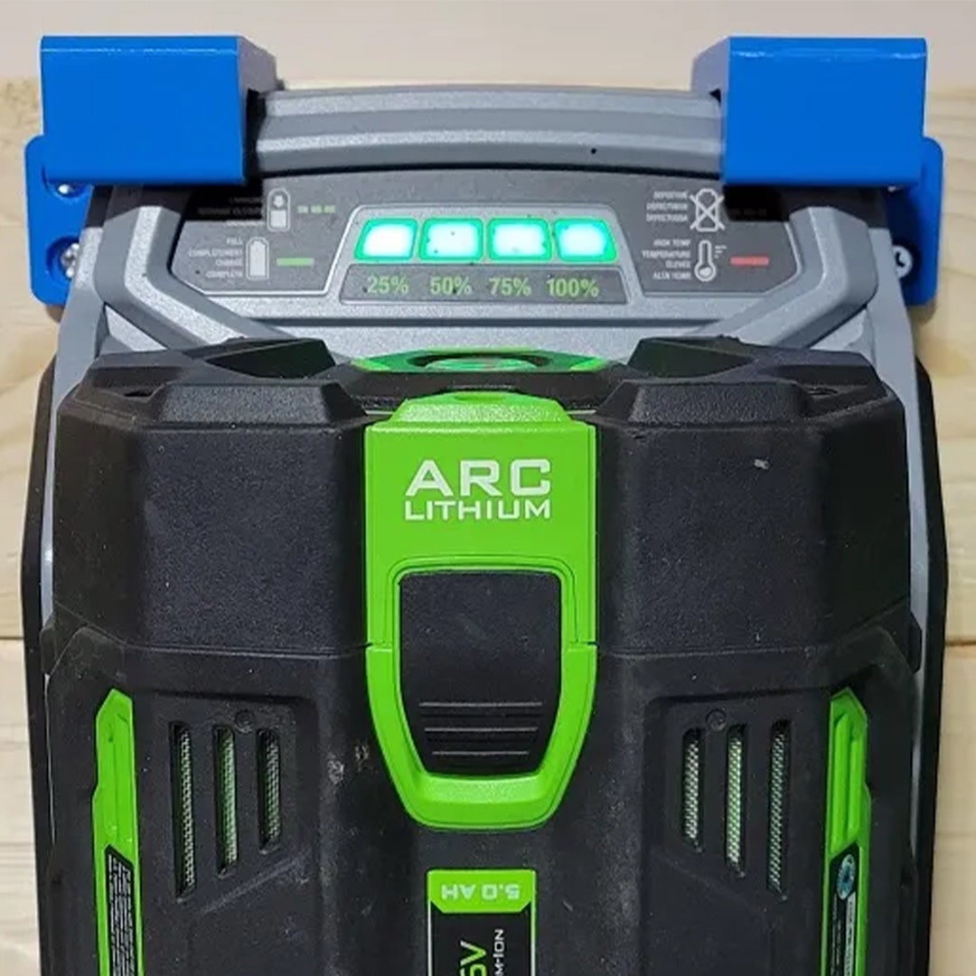 EGO Rapid Charger Bracket, Wall Mount Holder, Secure Charging Station ...