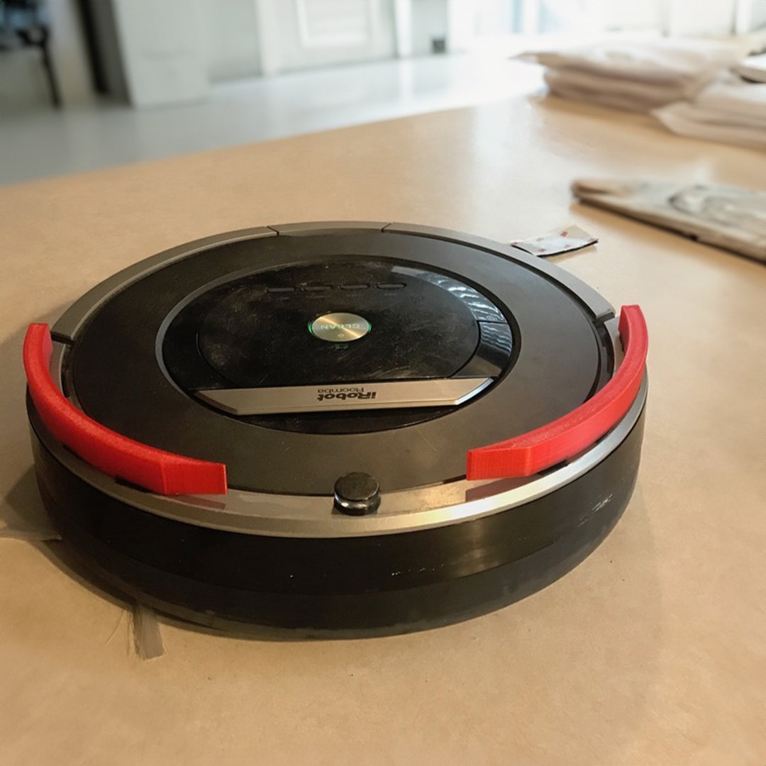 Roomba Vacuum Bumper Extensions, Prevent Stuck Under Furniture, Robot ...