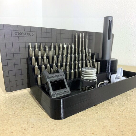 Wowstick 1F Screwdriver Holder Precision Electric Screwdriver Stand Desk Organizer Bits Mat Cradle Tool Storage Etsy Australia