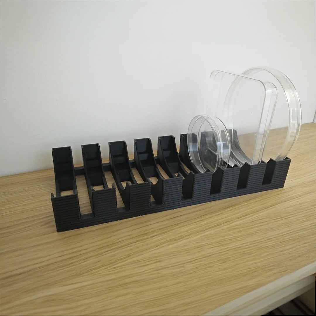 Vertical Petri Dish Holder, 4-slot Lab Supply, Ideal for School Science ...