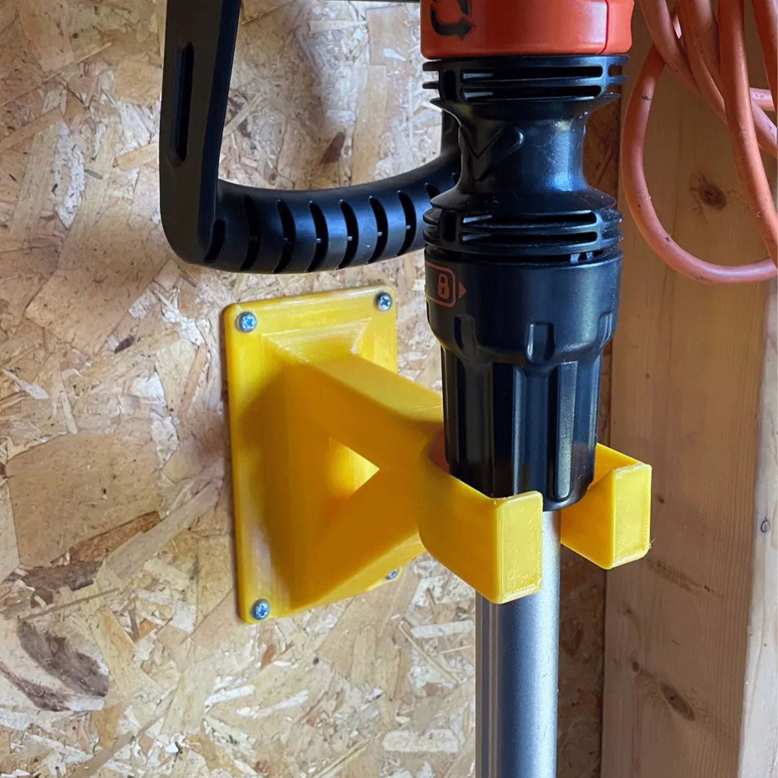 EGO 56V String Trimmer Wall Hanger Mount, Universal Multi-head Trimmer ...