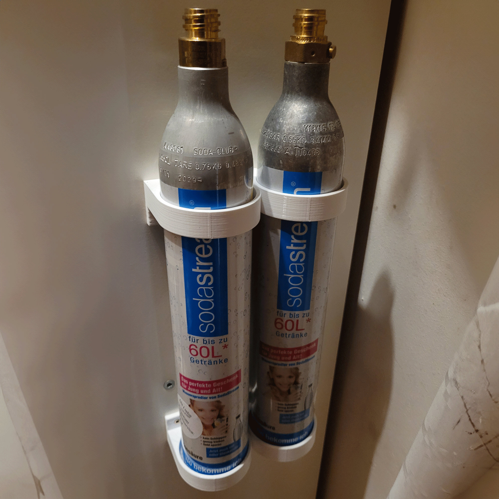 Sodastream CO2 Bottle Holder, Efficient Refill Tank Mount, Space-saving ...