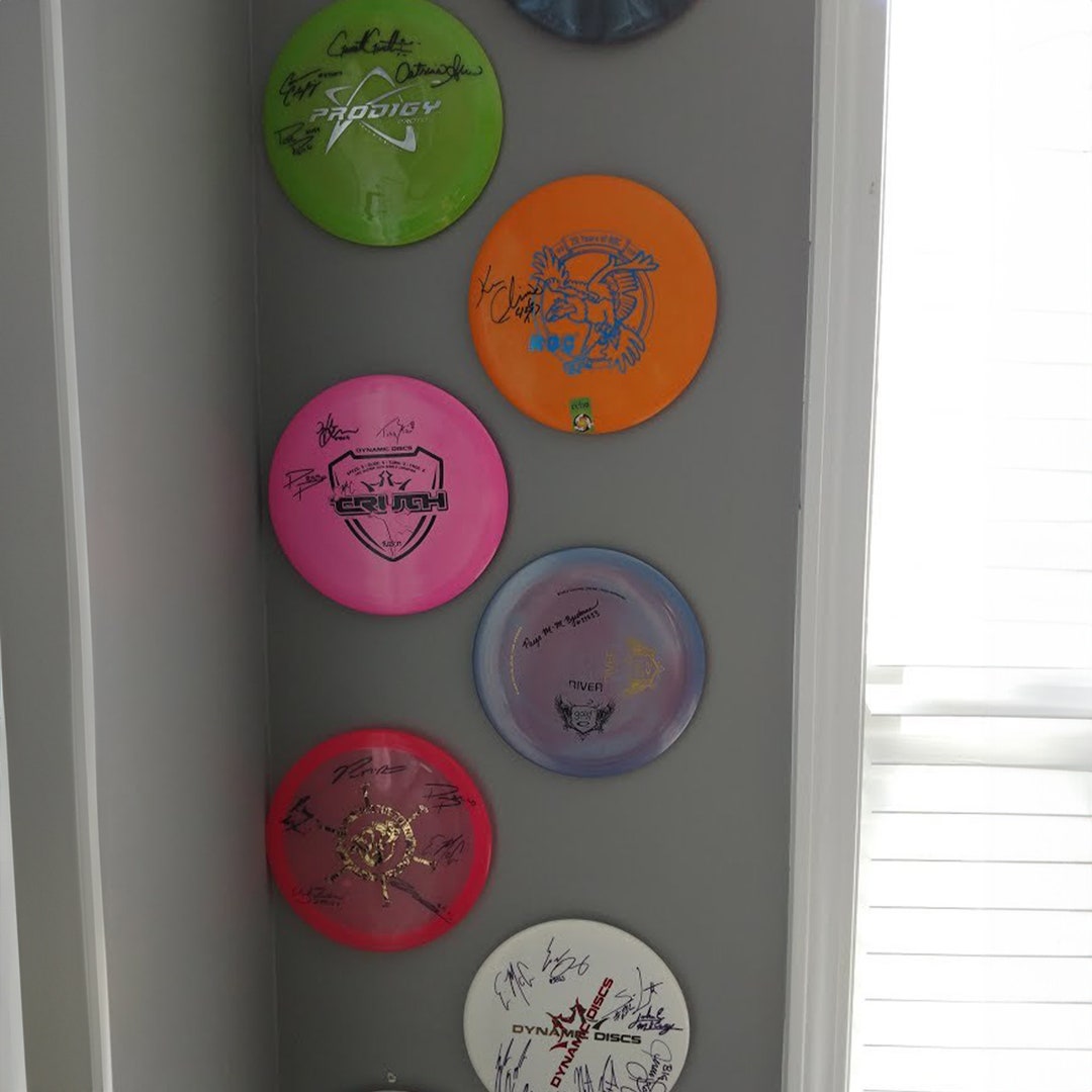 Low-profile Frisbee Hanger, Disk Golf Clip Hook, Wall Mount Disk Holder ...