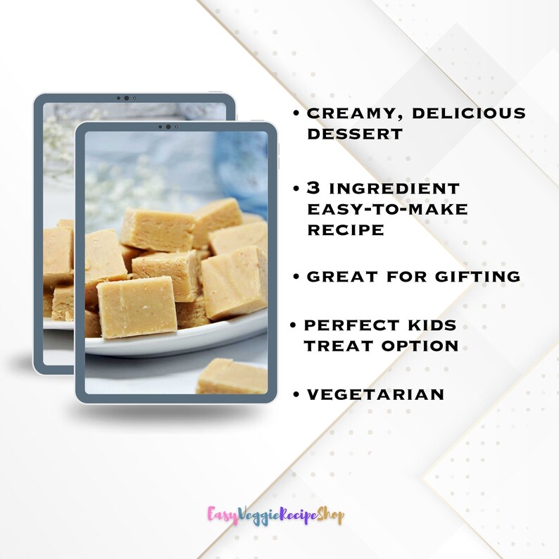 Peanut Butter Fudge Recipe | Instant Digital Download | Printable ...