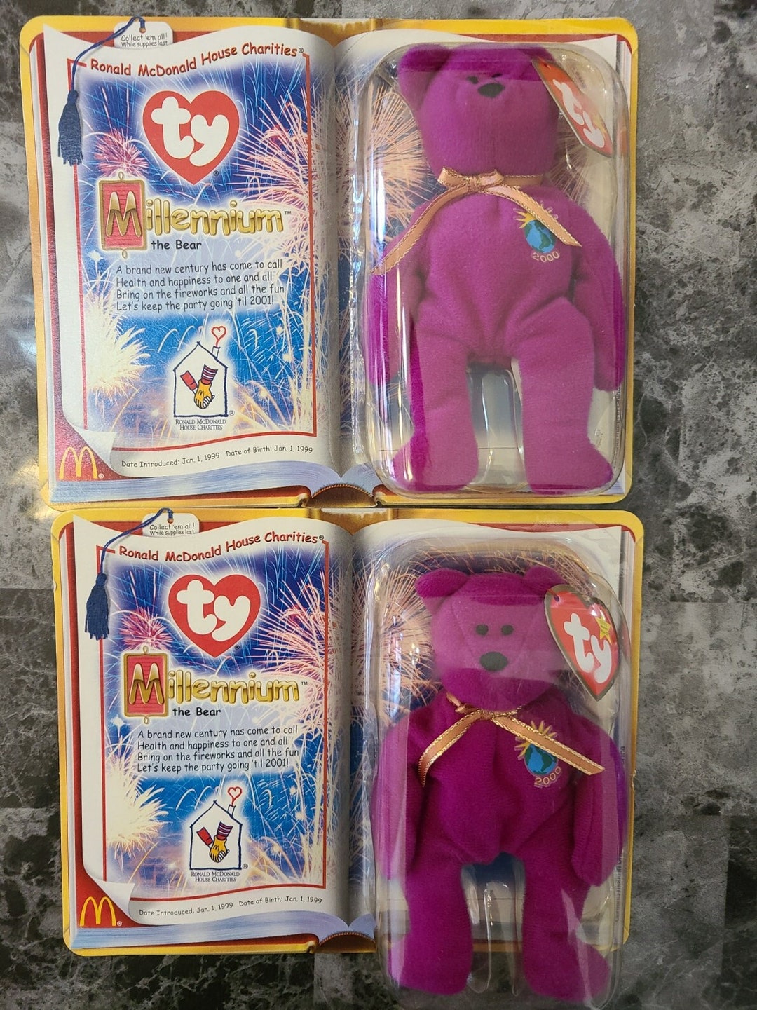 Rare Vintage Millennium Beanie Baby Collectible - Etsy