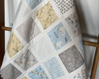 Handmade Baby Quilt - Etsy