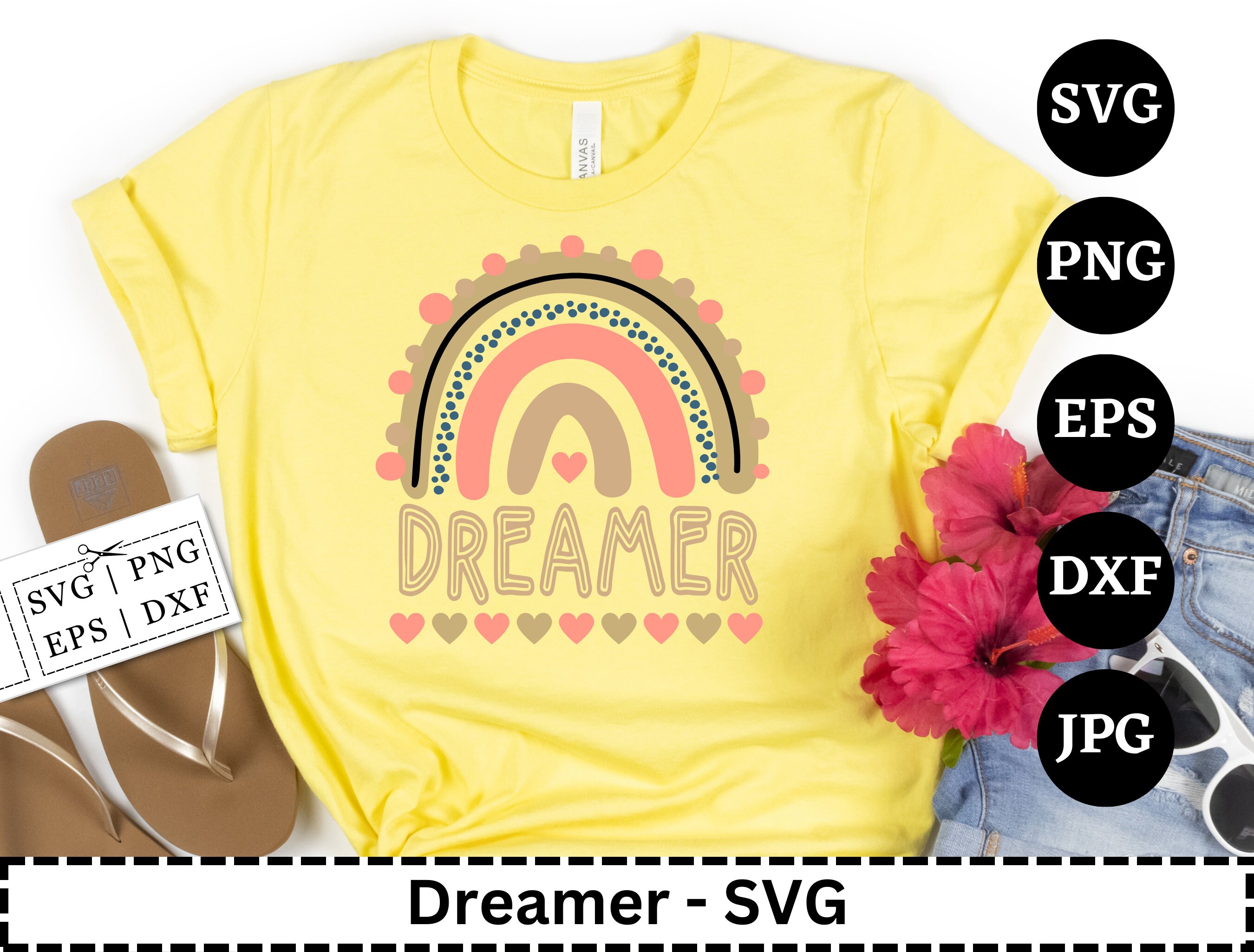 Dreamer Svg Dreamer Svg File Dreamer Svg File for Cricut - Etsy