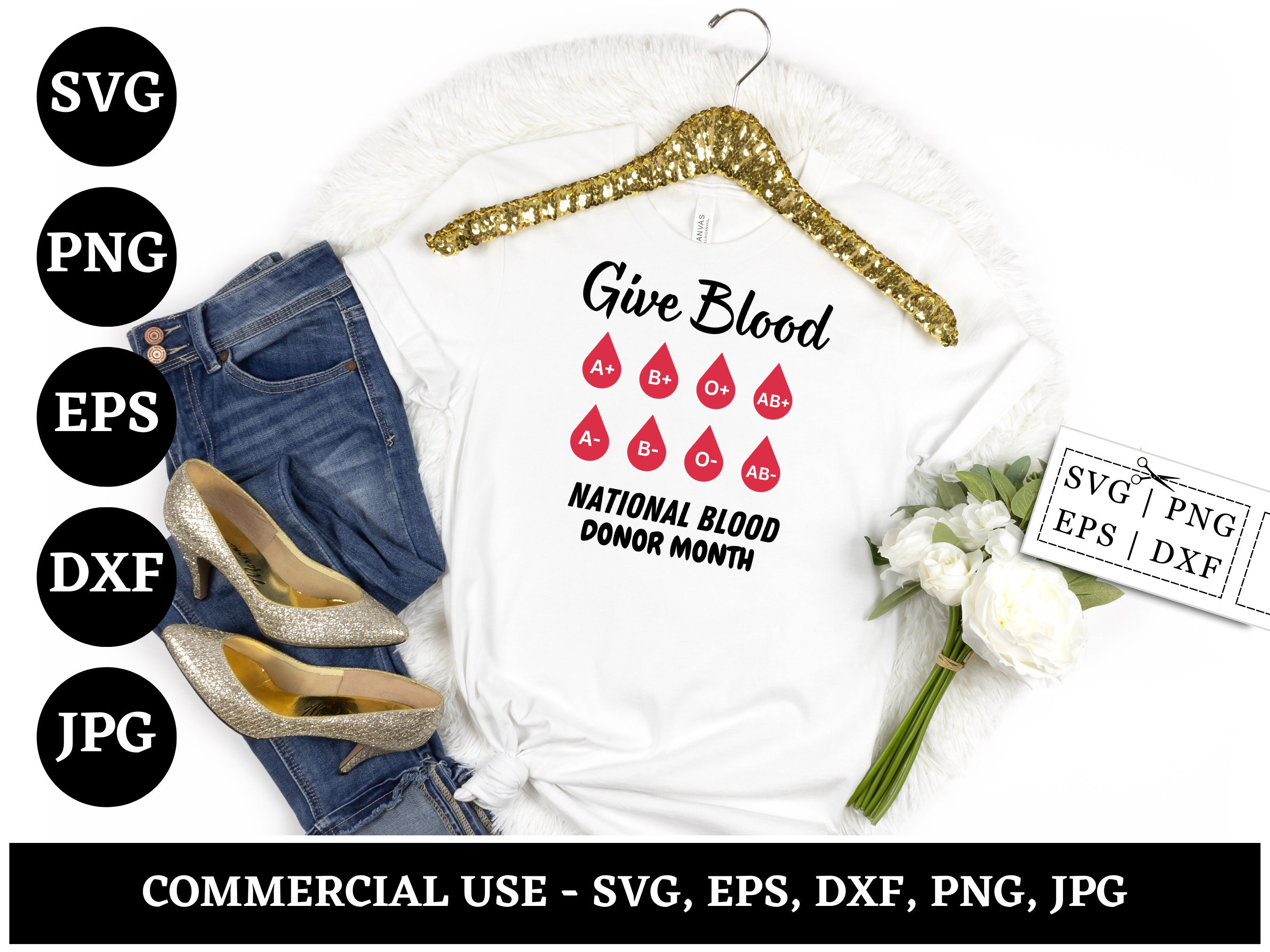 Blood Donation Svg Bundle, Blood Donor Svg, Blood Donation Svg, Blood ...