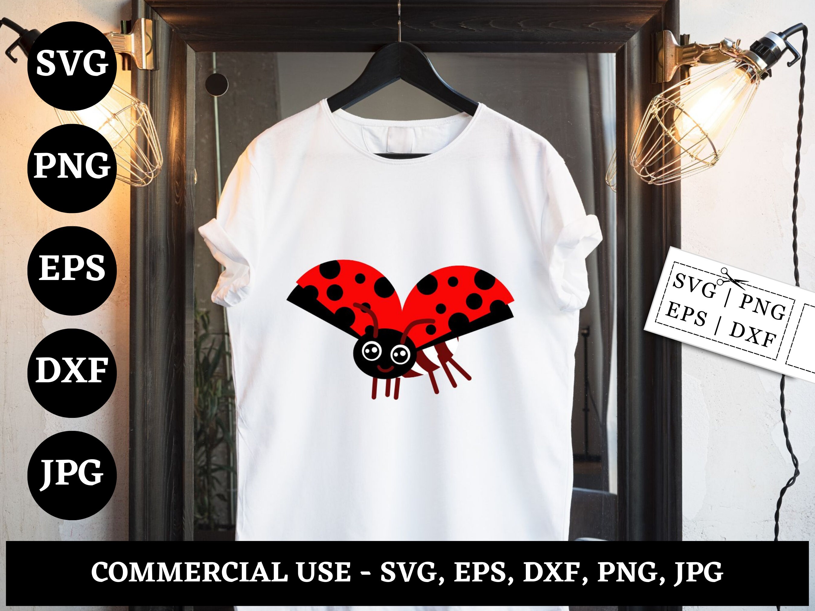 Ladybug SVG, Ladybug Bundle SVG Files, Ladybug SVG Layered, Ladybug ...
