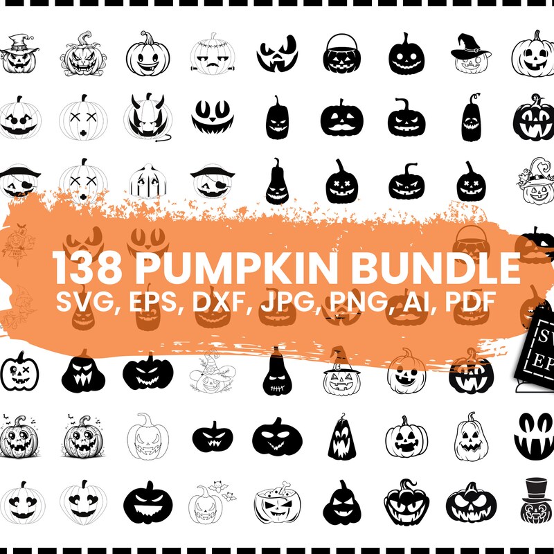 Fall Pumpkin Svg - Etsy