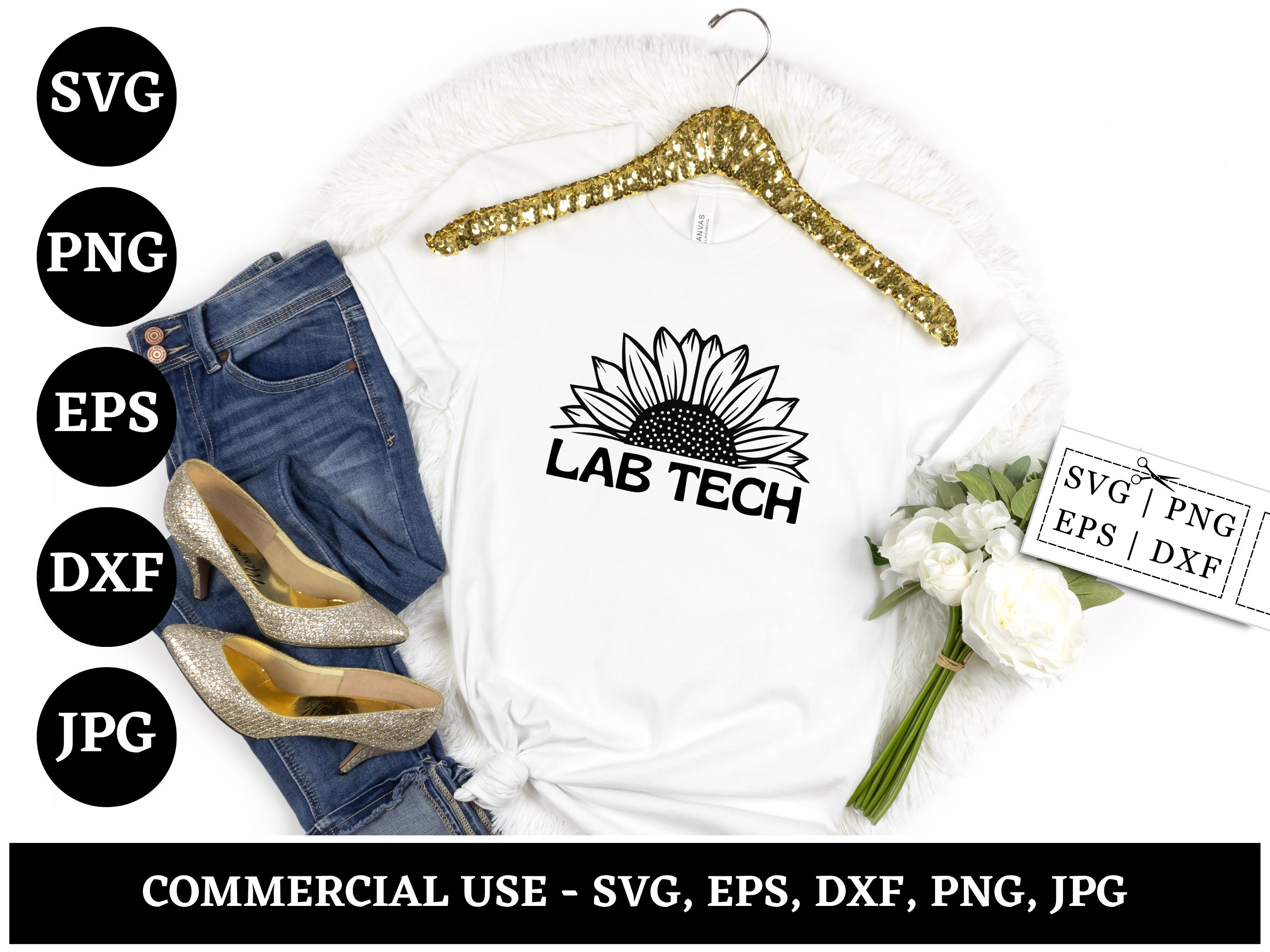 Lab Tech Svg Bundle, Cricut Lab Tech Png Bundle, Laboratory Tech ...