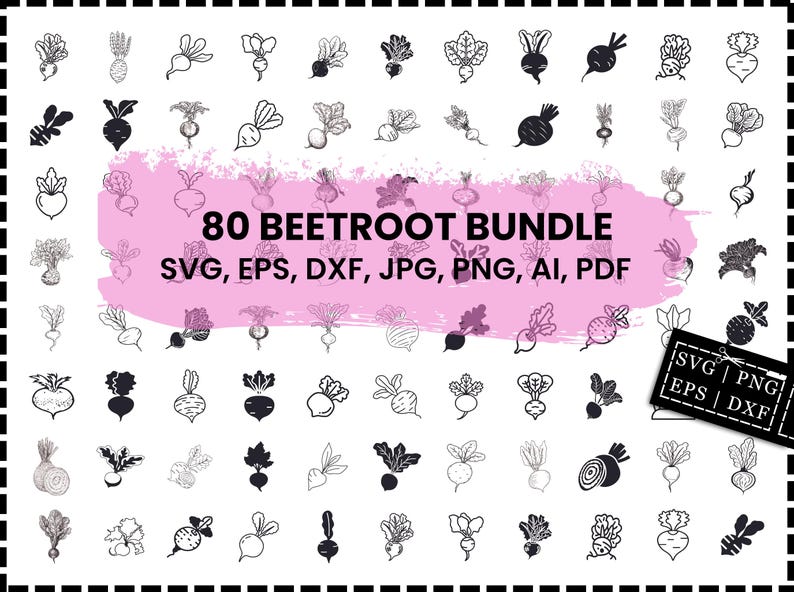 Beetroot Svg Bundle, Beetroot Svg, Vegetable Svg, Beetroot Clipart ...