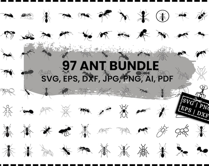 Ant SVG, Ants SVG, Anthill SVG, Formicary Svg, Ant Dxf, Ants Dxf, Ant ...