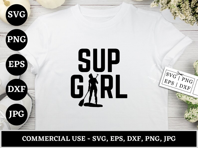 Sup Svg Bundle, Stand up Paddle Boarding Svg, SUP Girl Svg, Peace Love ...