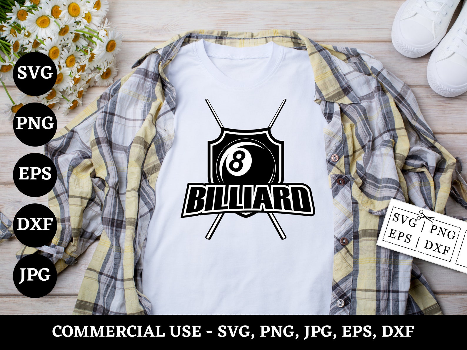 Billiard SVG Bundle, Billiard SVG, Billiard Clipart, Cut Files for ...