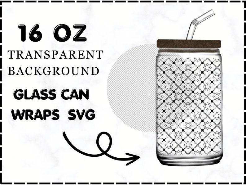 Geometric Libbey Glass SVG Bundle Libbey Cup Wrap Geometric - Etsy