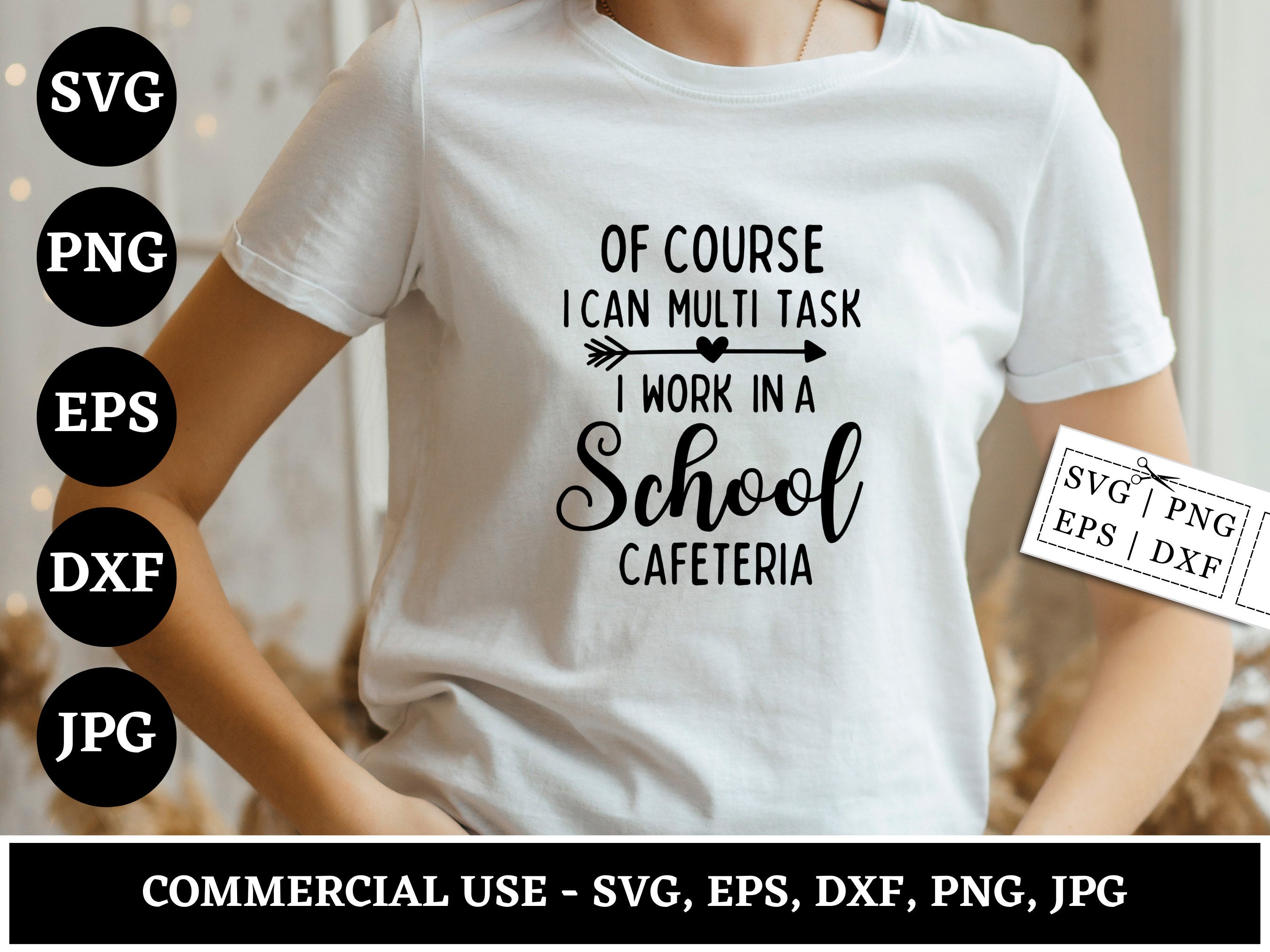 Lunch Lady Svg Bundle, Lunch Lady Shirt Design Bundle, Svg, Png, Esp ...