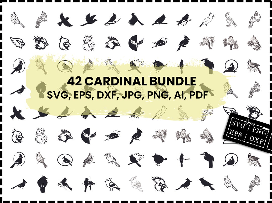 Cardinal Svg Bundle, Cardinal Bird Svg, Memorial Svg, Cardinal ...