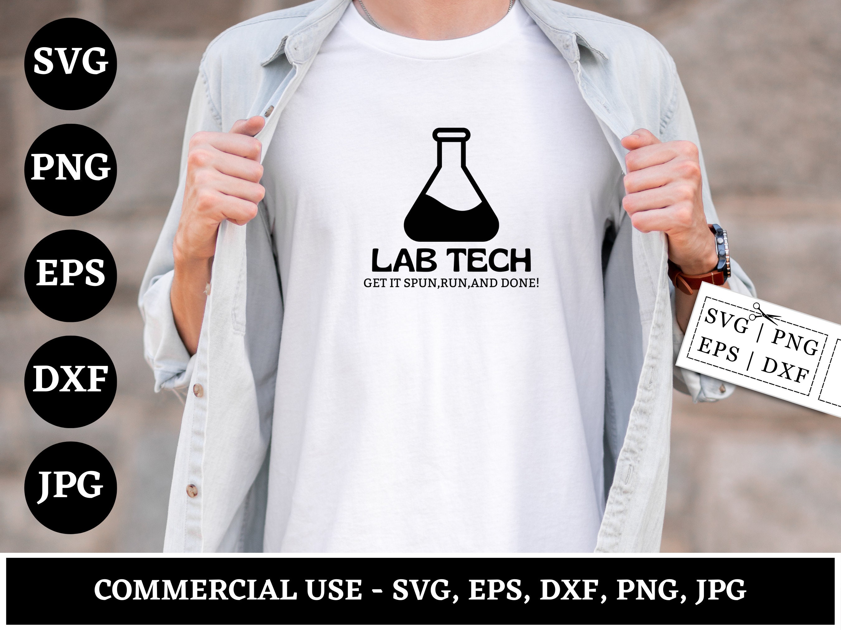 Lab Tech Svg Bundle, Cricut Lab Tech Png Bundle, Laboratory Tech ...
