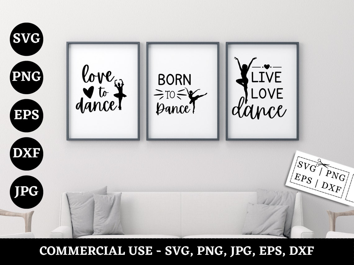 Dance Svg Bundle, Dance Bundle SVG File for Cricut, Dance Shirt SVG ...