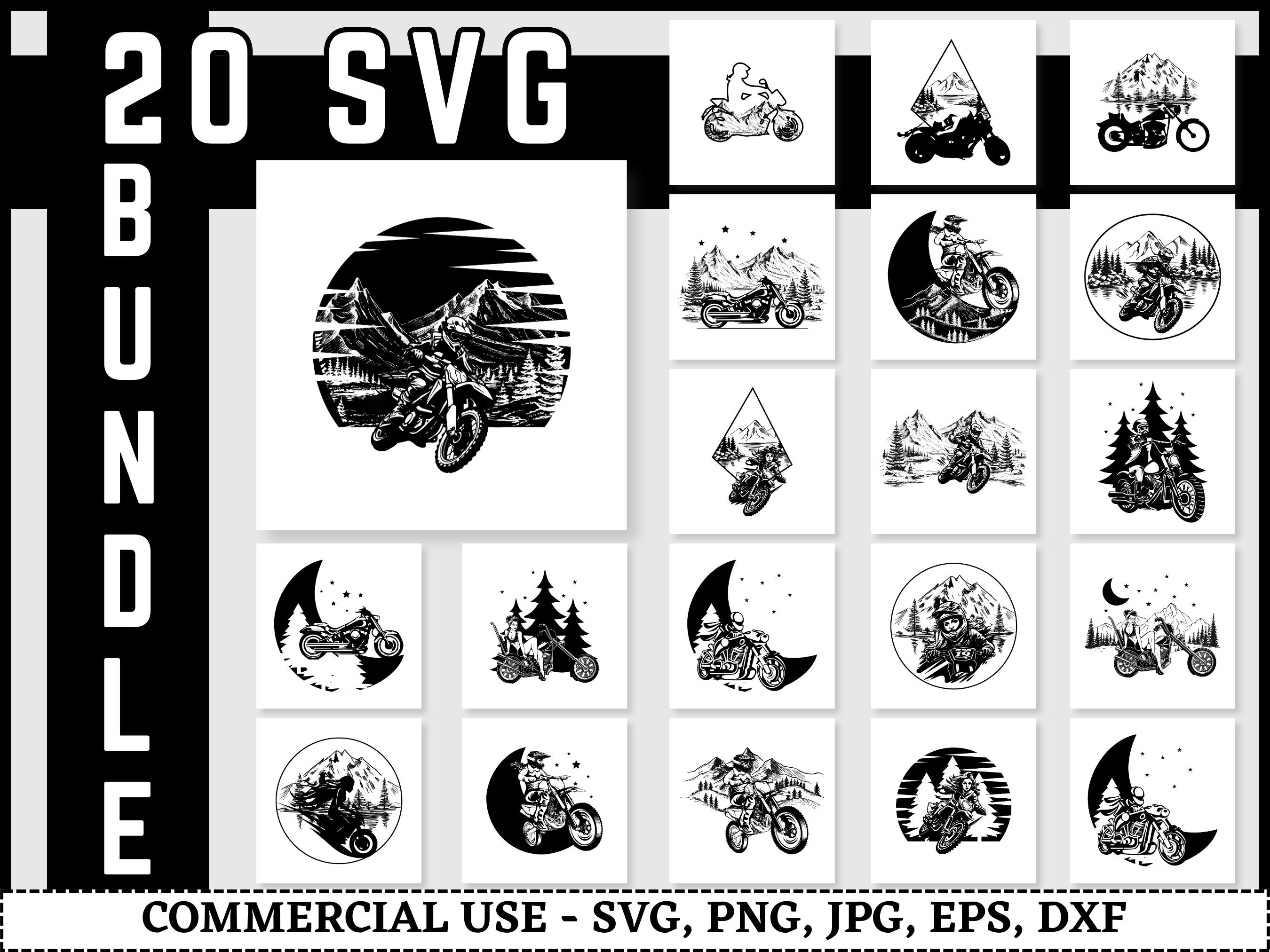 Motorcycle Girl Svg, Motorcycle Svg, Motorbike Svg, Motor Bike Svg ...