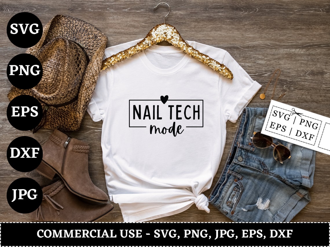 Nails Svg Bundle, Nail Polish Svg, Nail Tech Svg, Manicure Svg, Nail ...