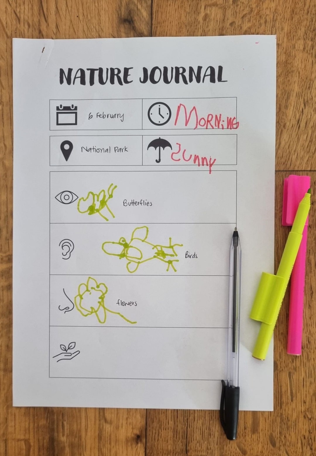 Early Years Nature Journal - Etsy