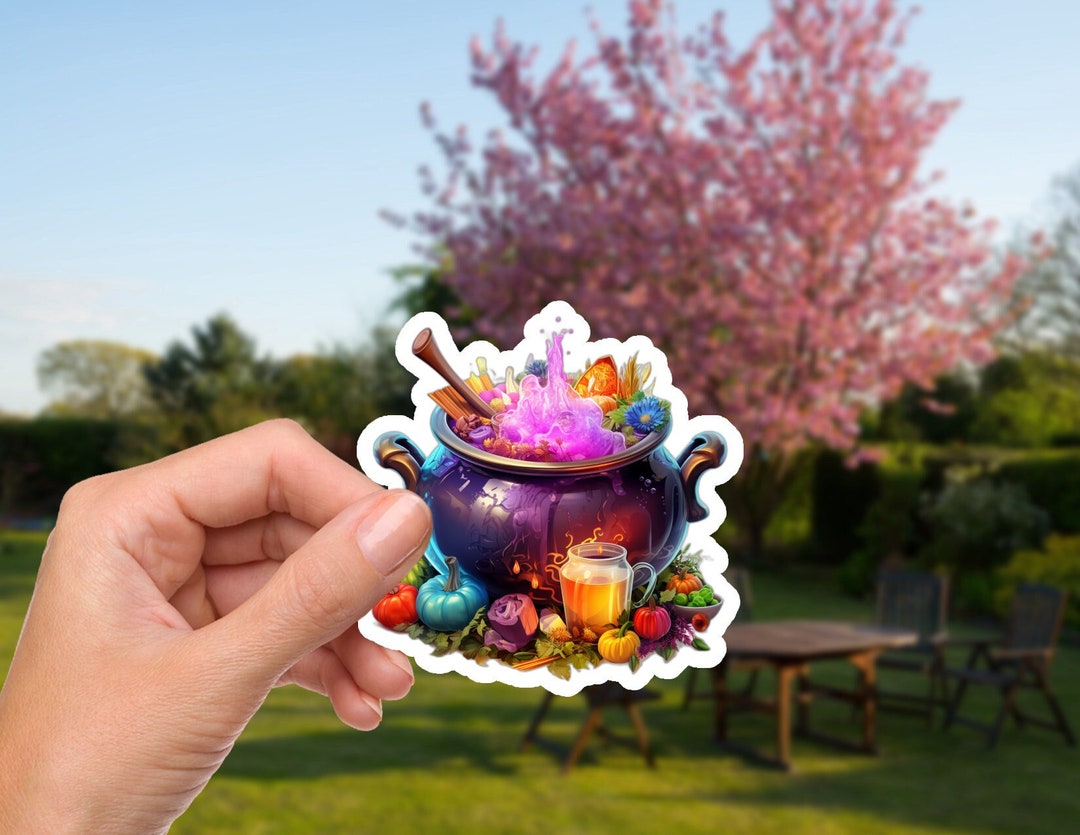 Magical Brewing Potion - 2 Inch Waterproof Vinyl Sticker - Etsy