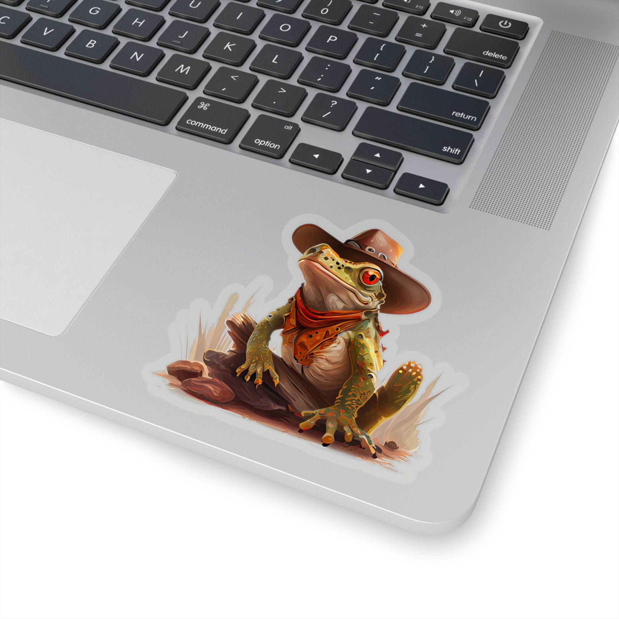 Waterproof Vinyl Sticker Wild West Cowboy Frog Vinyl Sticker - Etsy