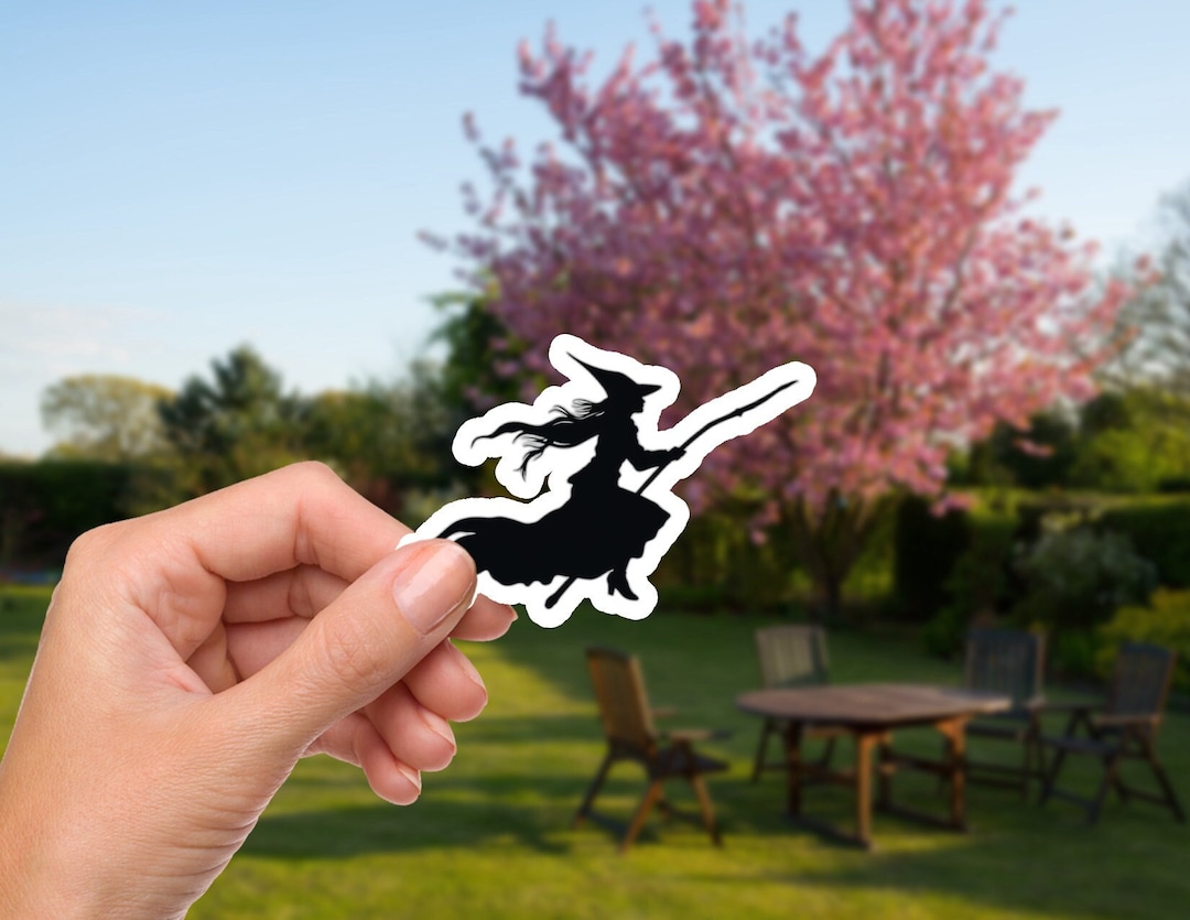 Wicked Witch Flight - 2 Inch Waterproof Vinyl Sticker - Etsy