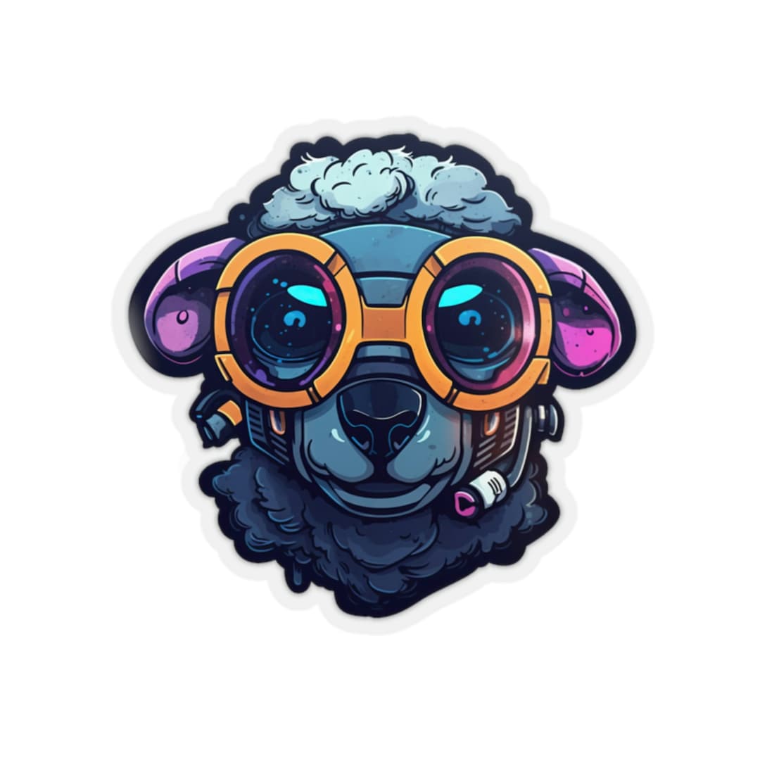 Scuba Diver Sheep Sticker: Waterproof Vinyl Decal - Etsy