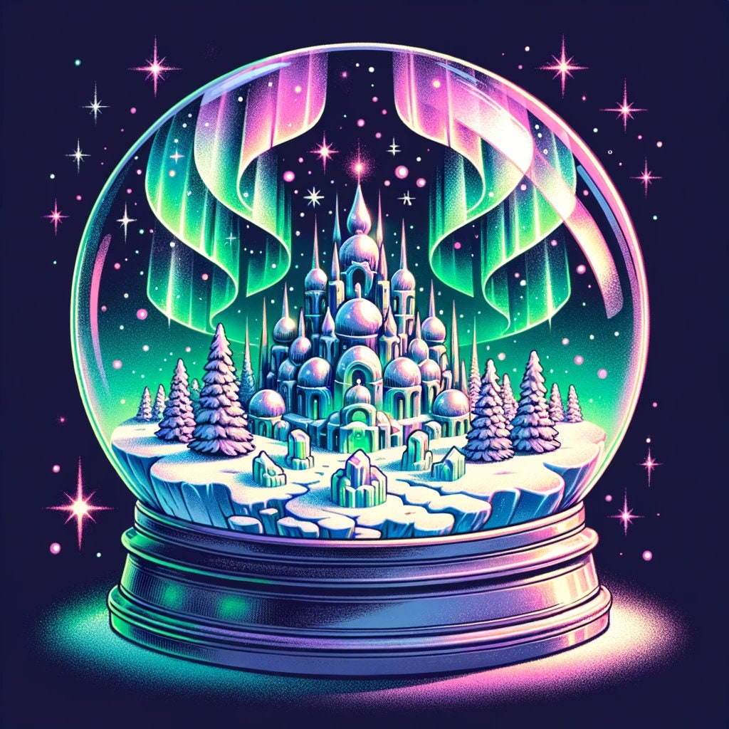 Aurora Dreams Snow Globe Collection - Etsy