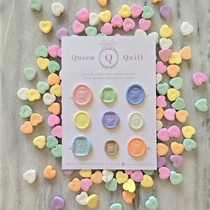 Macaron Collection: Pastel Adhesive Wax Seals - Antique European Stamps ...