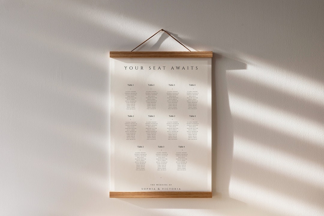 Honey - Simple, Minimalist Welcome Sign Template - Etsy