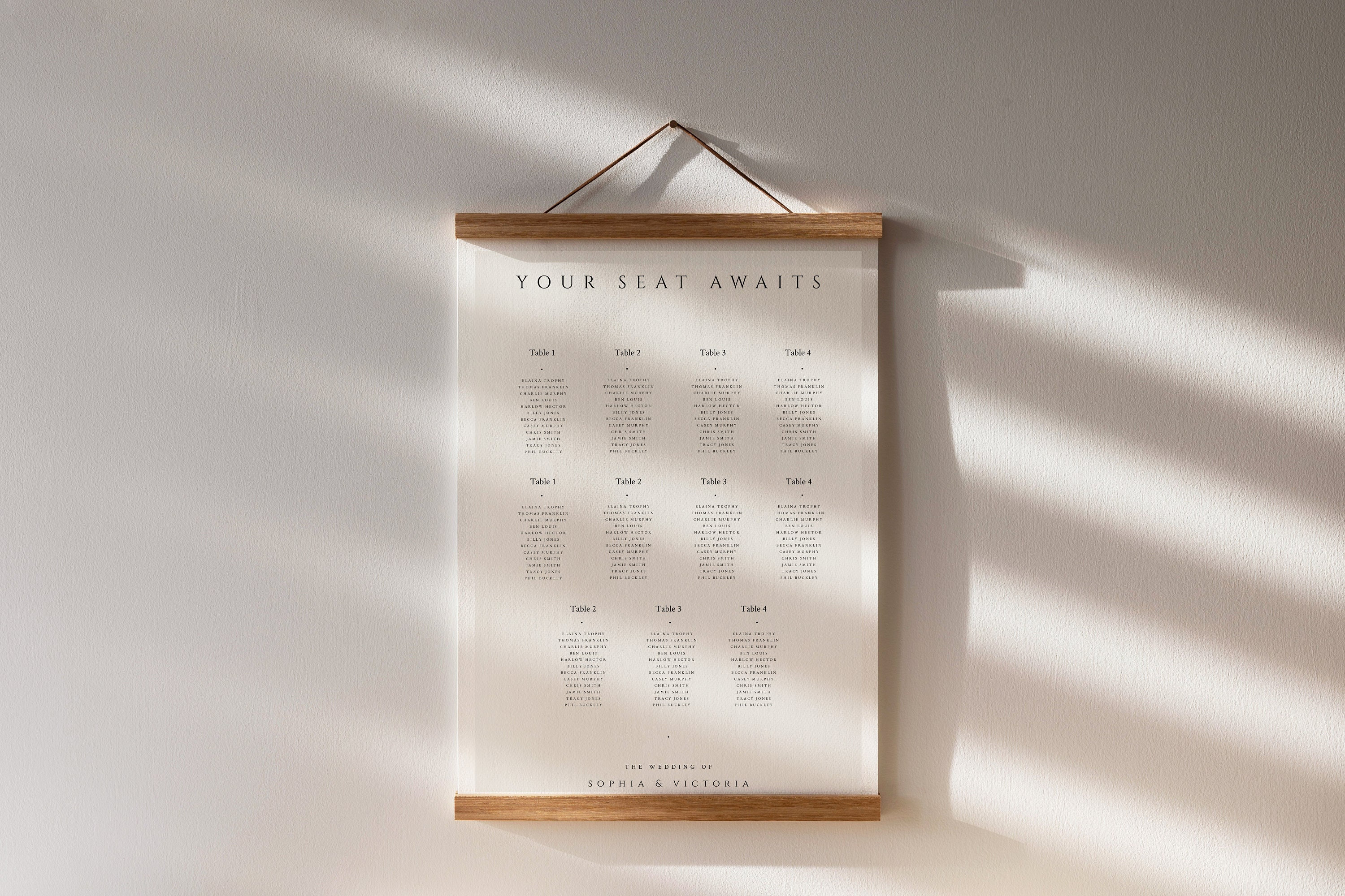 Honey - Simple, Minimalist Welcome Sign Template - Etsy