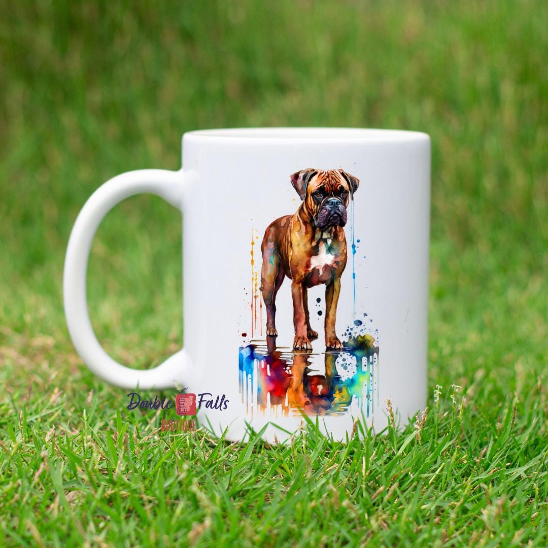 Boxer Dog Mug, Boxer Mom Mug, Boxer Dad Mug, Boxer Mom Gift, Boxer Dog ...