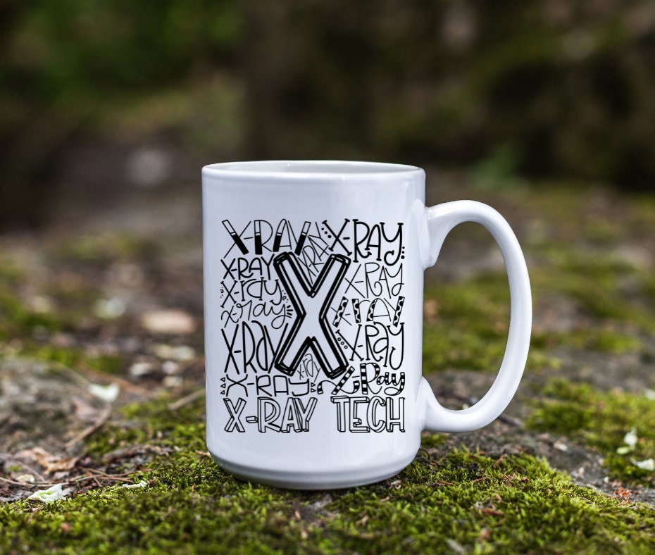 X-ray Tech Mug, X-ray Tech Gifts, Radiology Gift, Mug for X-ray ...