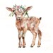 Cute Baby Goat PNG, Watercolor Goat, Digital Print, Junk Journal, High ...