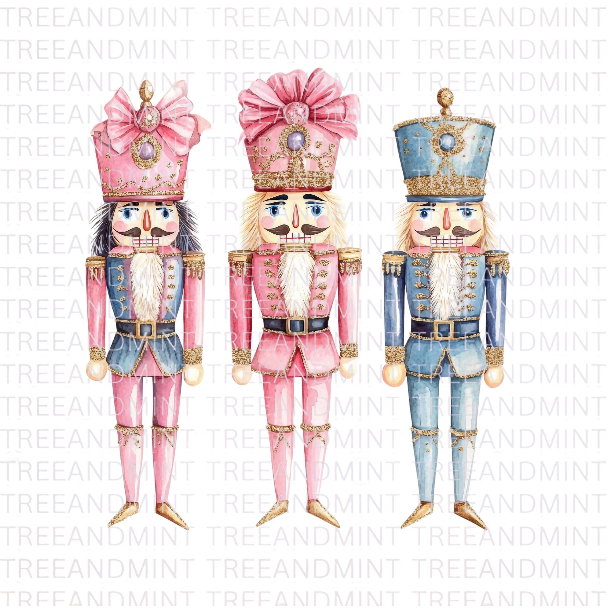 Pink Nutcracker PNG, Girly Nutcracker Clipart, Glitter Nutcracker ...