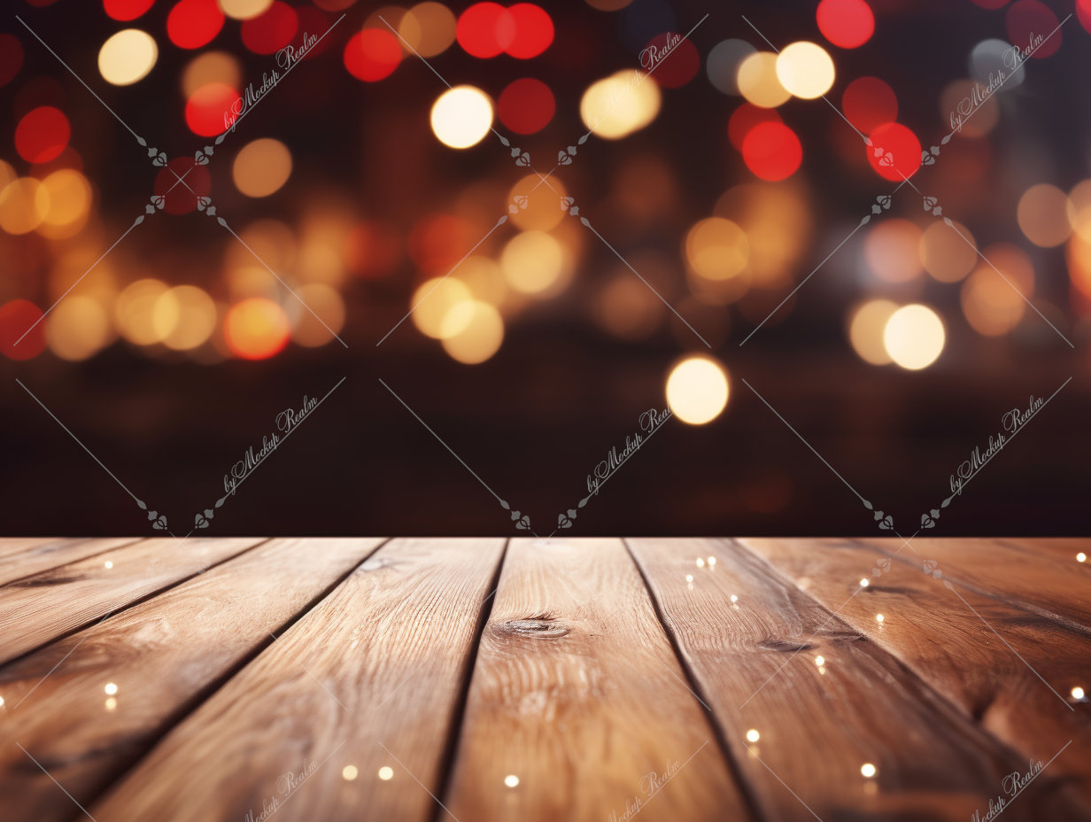 Wood Display Shelf, Product Display, Product Mockup, Holiday Background ...