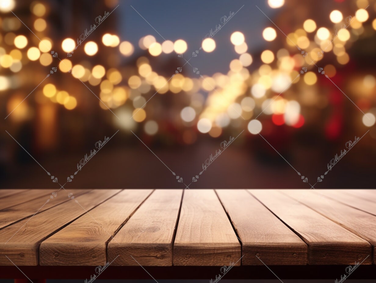 Wood Display Shelf, Product Display, Product Mockup, Holiday Background ...