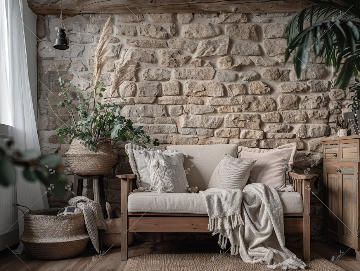 9x Mock up Bundle, Empty Frame Bundle, Wall Frame Mockups, Cottage ...